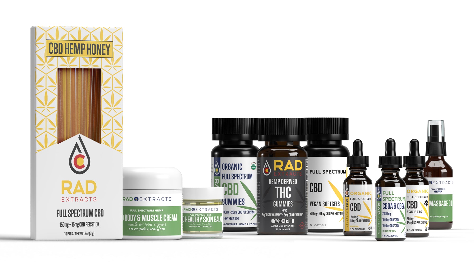 Full Spectrum CBD Products Online - RAD Extracts CBD
